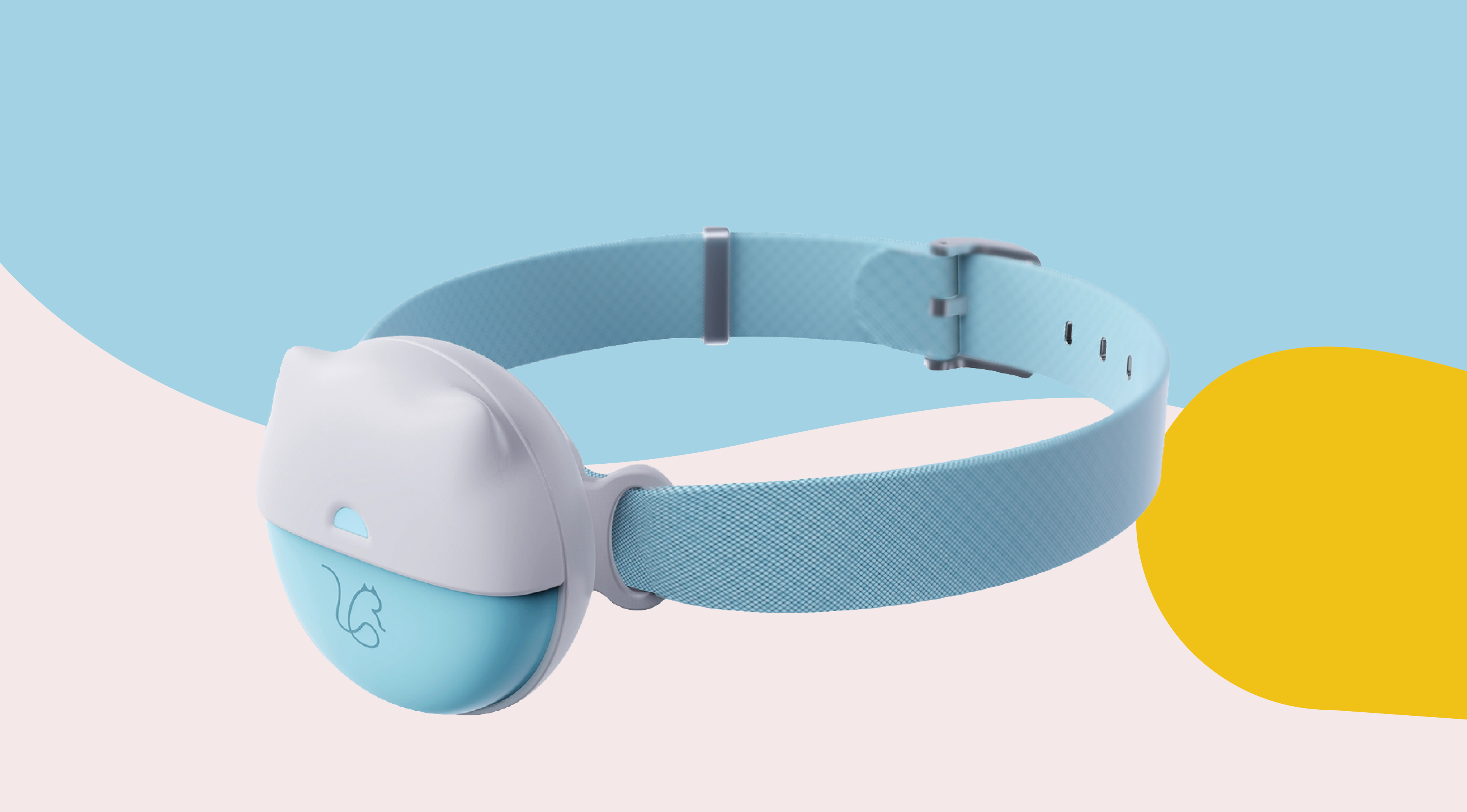 WaldoPet Mini Smart Collar - GPS and Activity Monitor