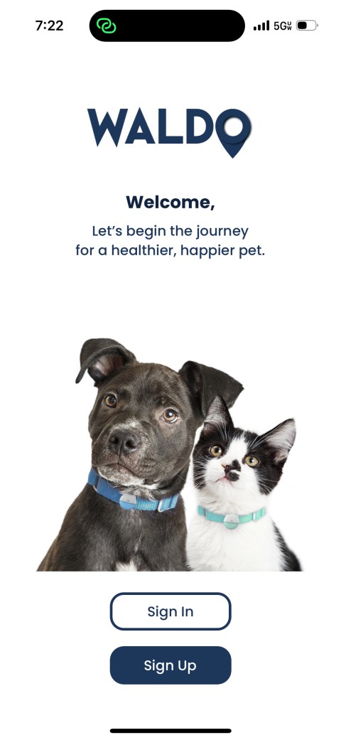 Smart Pet Collar for Dogs and Cats - Waldo Pet Smart Collar