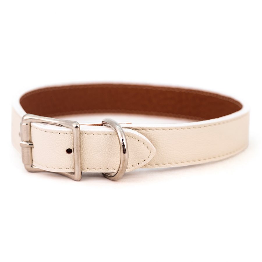 Tuscan Italian Leather Collar - WaldoPet